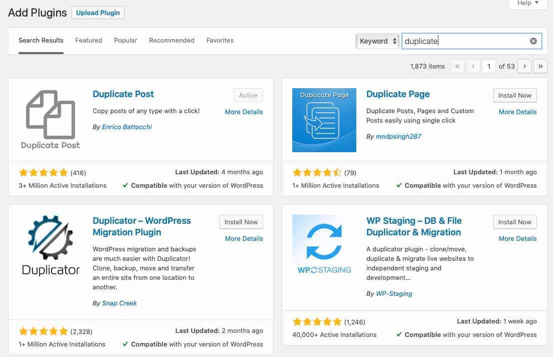 How to Duplicate a Page in WordPress - Stream SEO